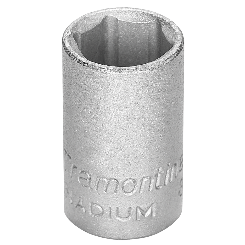 Tramontina PRO 6 mm Chrome Vanadium Steel 6 Point Socket - 3/8" Square ...